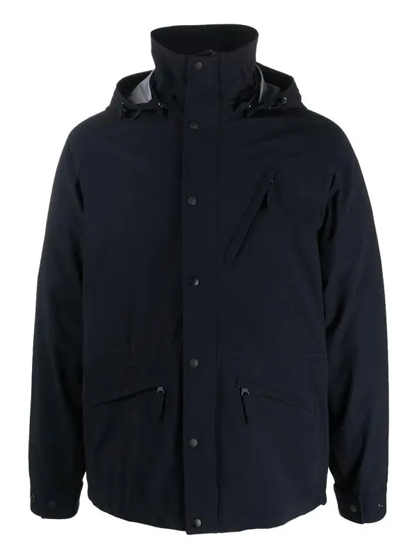Aspesi Hooded Jacket - Blue