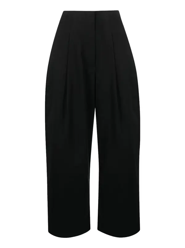 Studio Nicholson Dordoni Wide-leg Trousers - Black