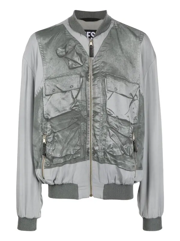 DIESEL® Bomber Jacket - Grey
