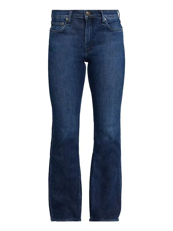Rag & Bone Peyton Mid-rise Bootcut Jeans - Rhnbk