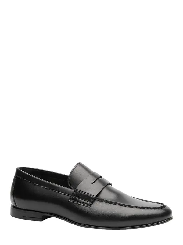 Gordon Rush Morgan Penny Loafers - Black