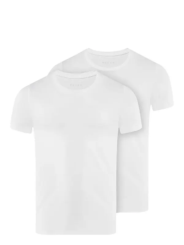 Falke Crewneck Tees, 2 Pk - White