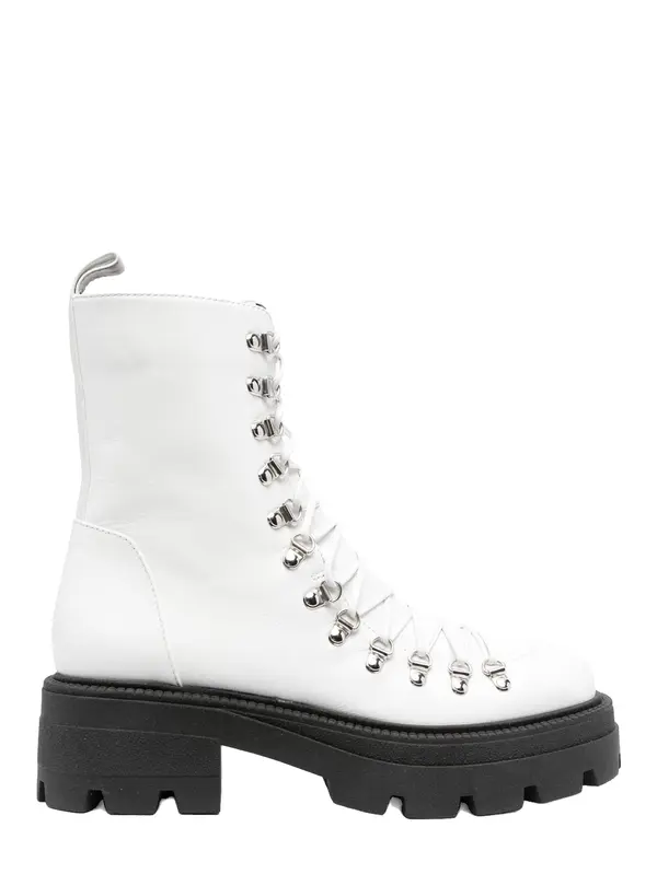 SERGIO ROSSI Rubber Toecap Boots - White