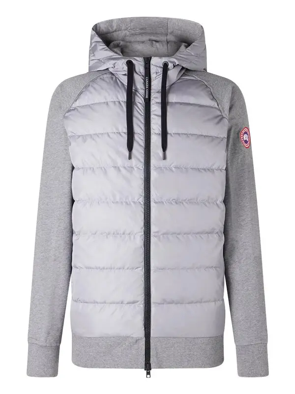 Canada Goose Hybridge Huron Quilted Down Jacket - Gray