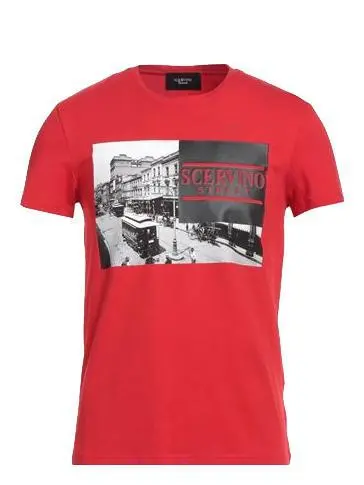 Ermanno Scervino T-shirt Size Cotton, Elastane - Red