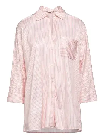 CIRCOLO 1901 Striped Jersey Shirt - Pink