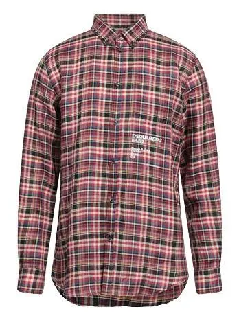 Dsquared2 Shirt Size Linen - Red
