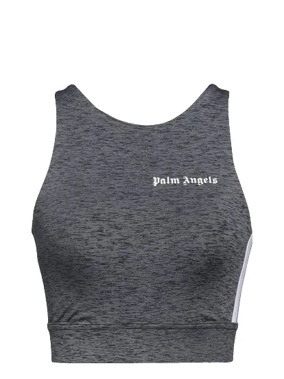 Palm Angels Knitted Sleeveless Top - Blue