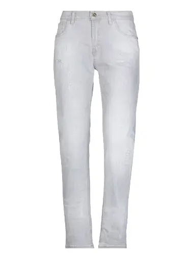FRANKIE MORELLO Straight-leg Jeans With Studs - Grey