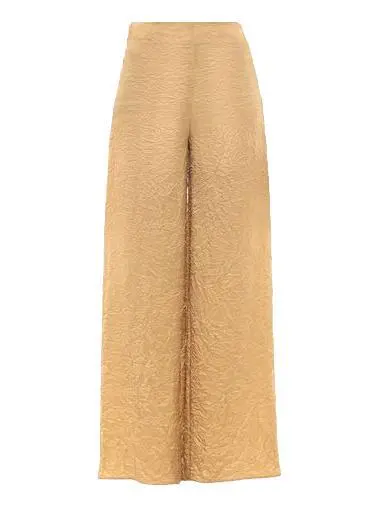 Erika Cavallini Wide-leg Pants - Beige