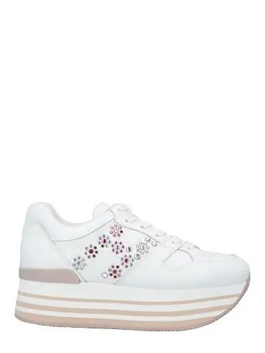 Hogan Atelier Leather Sneakers - White