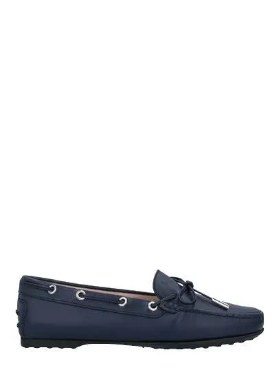 TOD'S Loafers In Leather - Blue