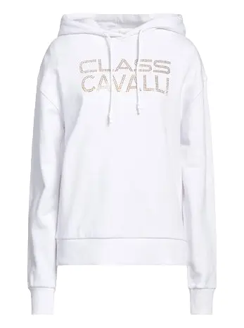 Roberto Cavalli Cotton Sweatshirt - White