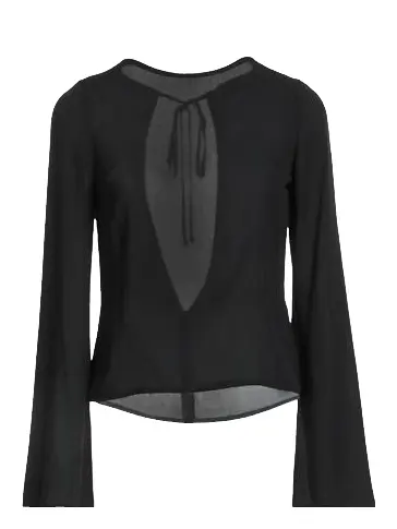 FRANKIE MORELLO Crepe Top - Black
