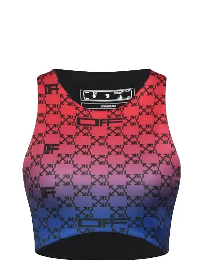 OFF-WHITE™ Sleeveless Sports Top - Red