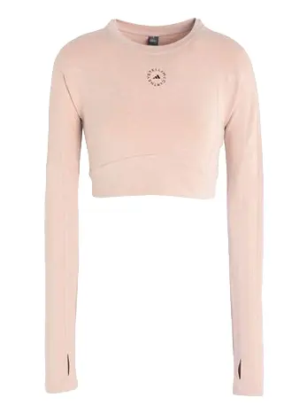 Adidas By Stella McCartney Asmc Tst Crop Long Sleeve T-shirt - Pink