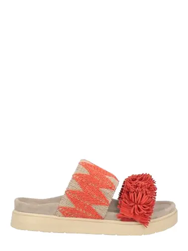 Inuikii Raffia Sandals - Red