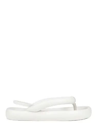 Isabel Marant Leather Thong Sandals - White