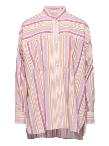 Isabel Marant Striped Cotton Shirt - Pink