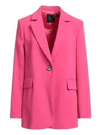 Pinko Single-breasted Crepe Blazer - Pink