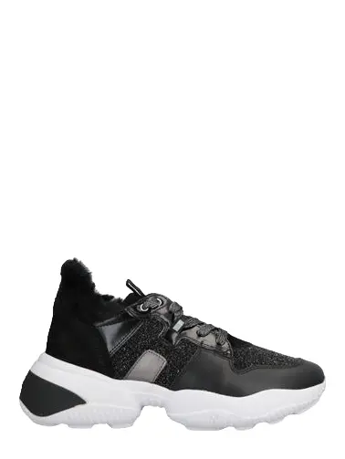 Hogan Leather Sneakers - Black