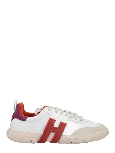 Hogan 3r Reclaimed Leather Sneakers - White