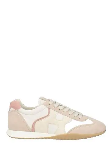 Hogan Low-top Leather Sneakers - Beige