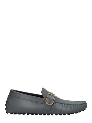 TOD'S Calfskin Loafers - Grey