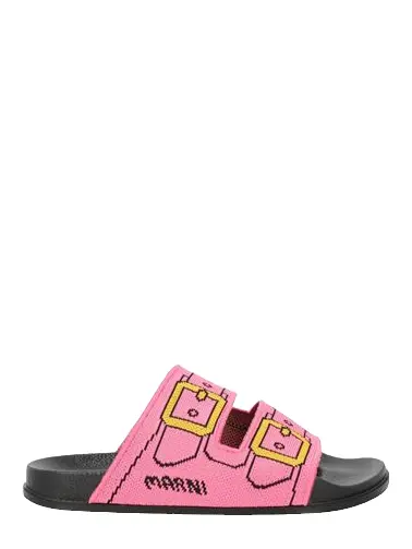 Marni Knitted Sandals - Pink