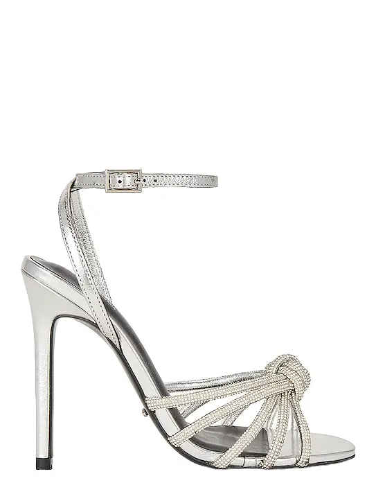 TONY BIANCO Kyla Sandal - Silver Foil