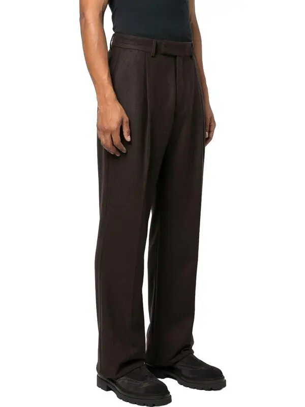 Amiri Straight-leg Tailored Trousers - Brown
