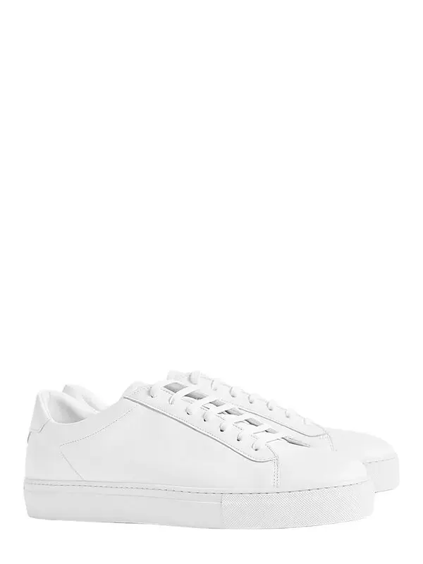 REISS Finley Low Top Sneakers - White
