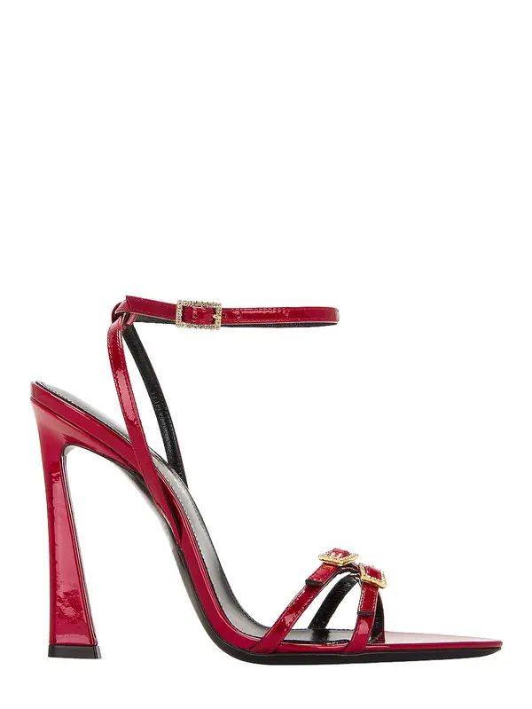 Saint Laurent Gippy 110 Sandal - Tibet Red