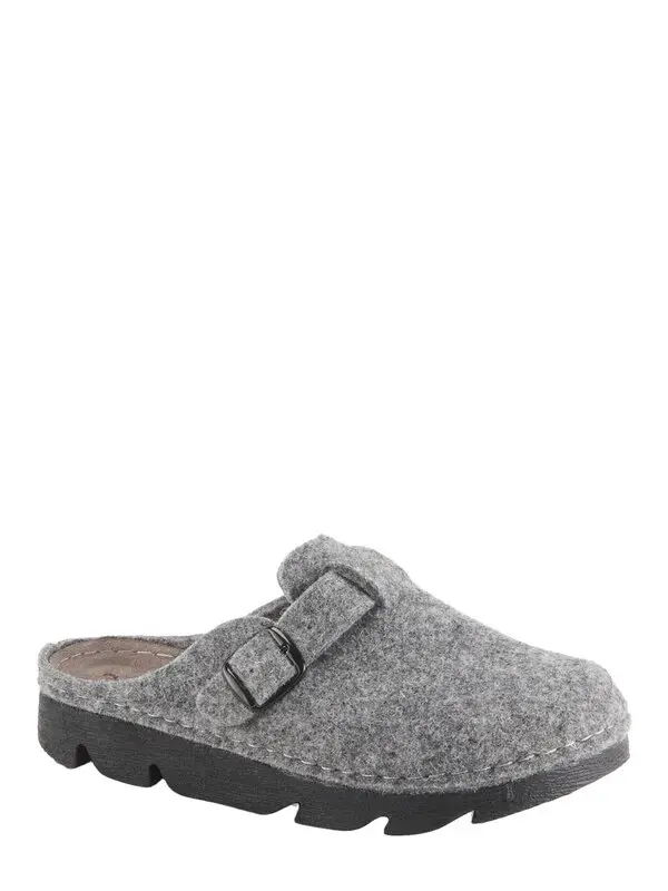 SPRING STEP SHOES Clogger Mule - Grey