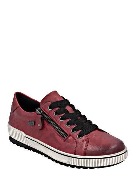 REMONTE Maditta 00 Leather Sneakers - Mohn/mohn