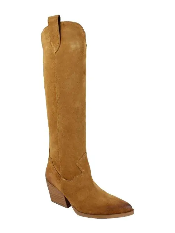 ZIGI Valezka Knee-high Boot - Camel Sued