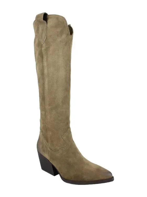 ZIGI Valezka Knee-high Boot - Taupe Sued