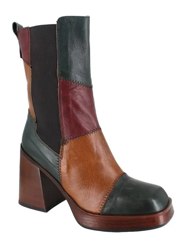 ZIGI Dakota Platform Chelsea Boots - Brown