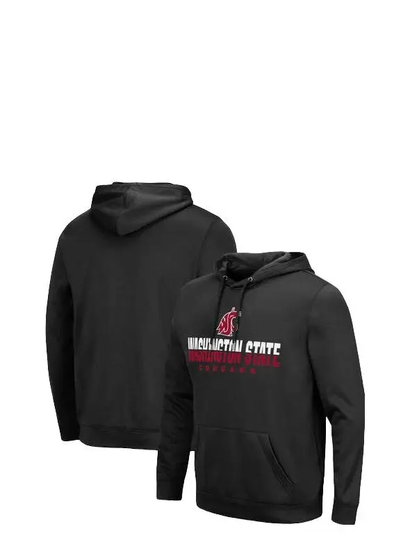 COLOSSEUM Washington State Cougars Lantern Pullover Hoodie - Black