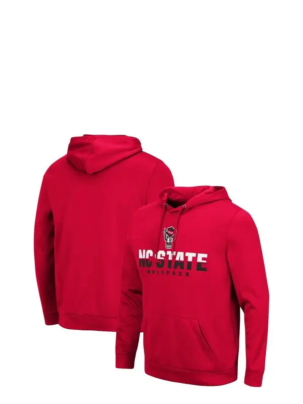 COLOSSEUM Nc State Wolfpack Lantern Pullover Hoodie - Red