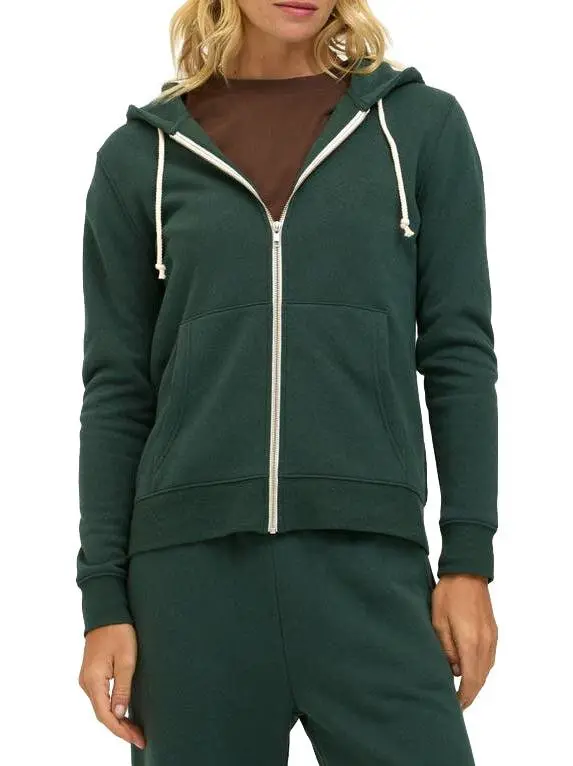 THREADS 4 THOUGHT Full Zip Hooded Jacket - Alpine
