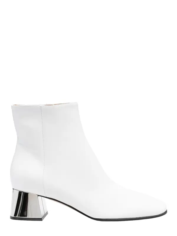 SERGIO ROSSI Alicia 50mm Boots - White