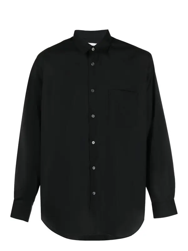 Comme Des Garçons Classic Button-up Shirt - Black
