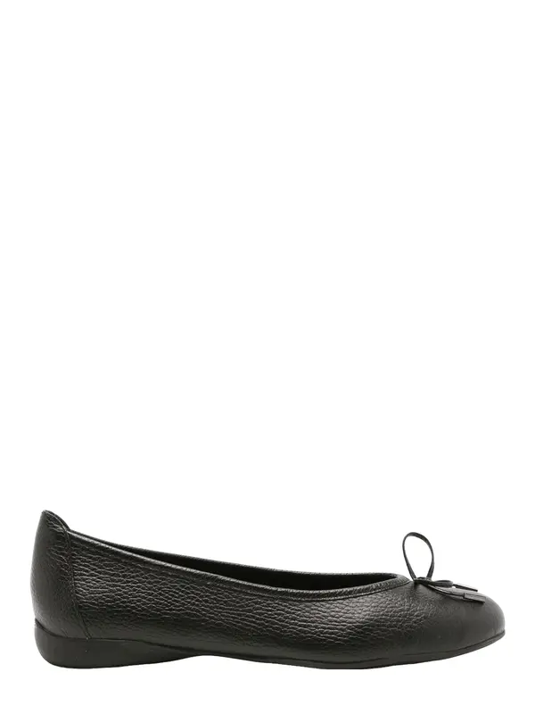 STUDIO CHOFAKIAN Leather Ballerinas - Black