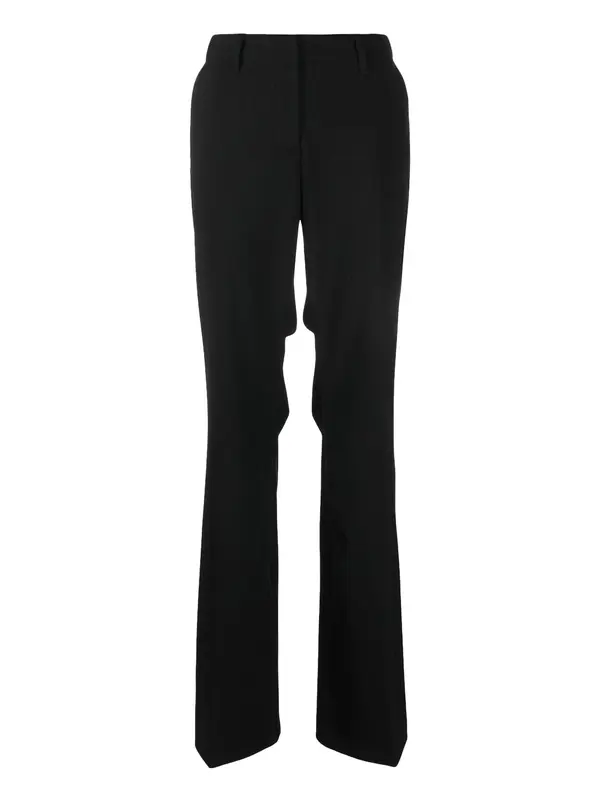 Off-White Tailored Bootcut Trousers - Black