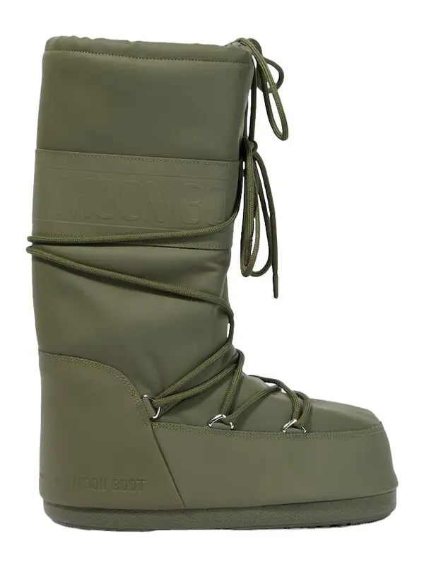 Moon Boot Icon Rubber Boots - Green