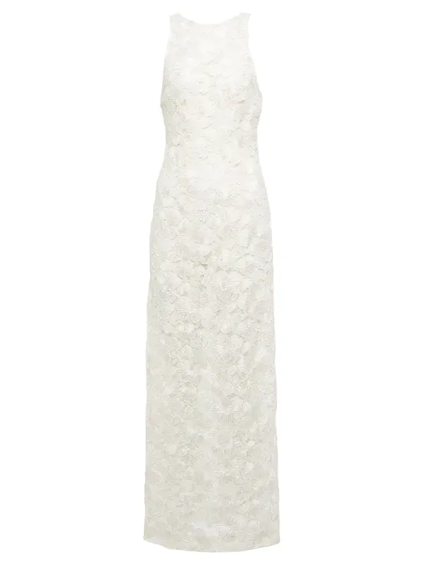 DANIELLE FRANKEL Celia Lace Gown - White