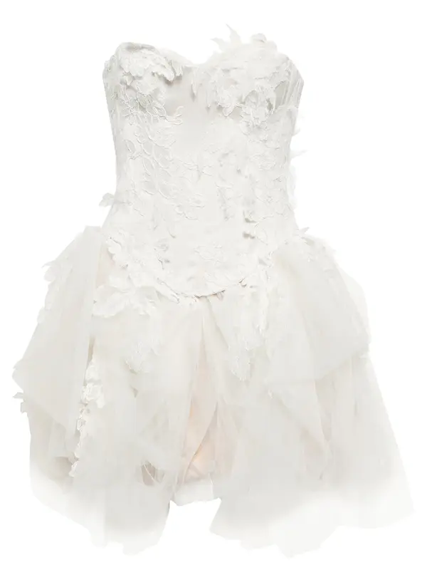 DANIELLE FRANKEL Bridal Liv Dress - White