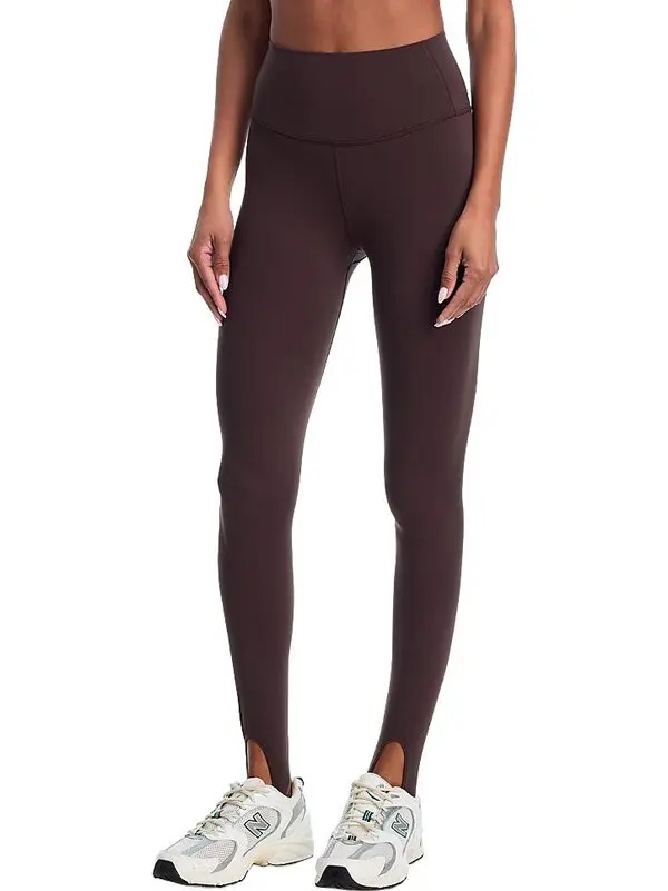 Splits59 River Airweight Stirrup Leggings - Dark Chocolate