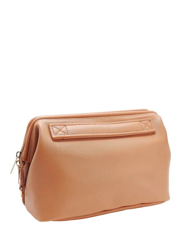 BUMBLEBELLA BY JILL MARTIN Vegan Faux Leather Toiletry Bag - One-color